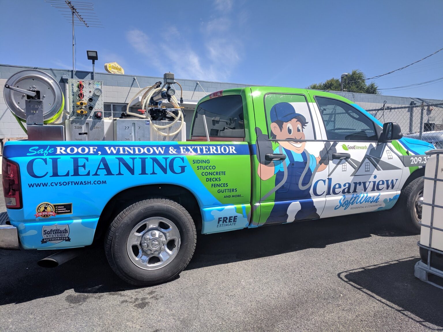 Commercial Exterior Softwashing: Reviving Building Exteriors